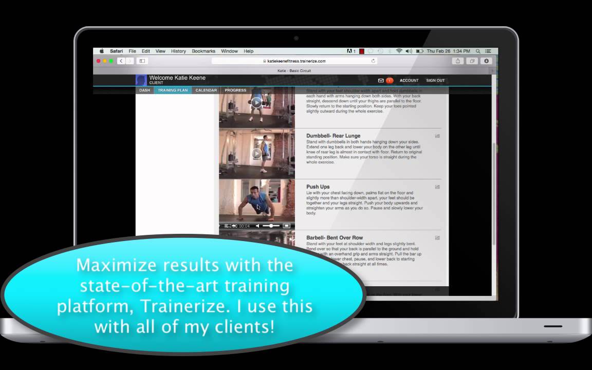 Trainerize Demo - YouTube