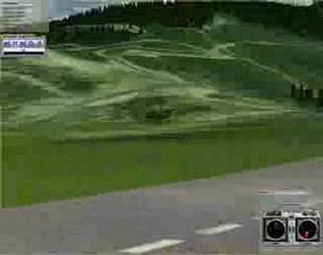 Realflight G3.5 Bergen Gasser Magnum - Obstacle course 3 - YouTube