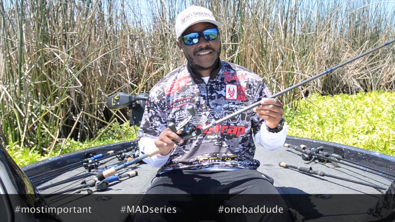 Mark Daniels Jr. on his new Signature Rod by Kistler Custom Rods - YouTube