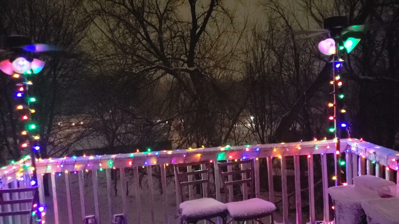 ANNUAL CHRISTMAS TOUR (includes outdoor with snow) - Ceiling Fans In ...