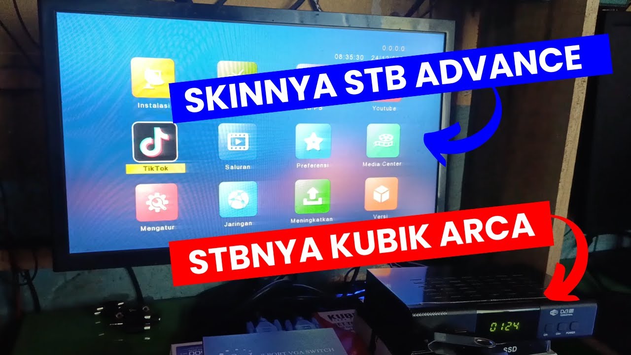 SET TOP BOX TV DIGITAL ADVANCE STP A01 STB MURAH KUALITAS BAGUS - YouTube