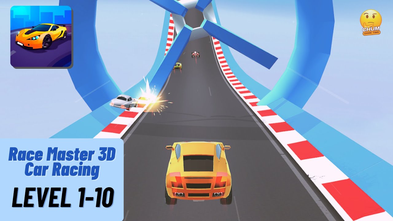 Race master 3D - Car Racing - Level 1-10 - Gameplay walkthrough - YouTube