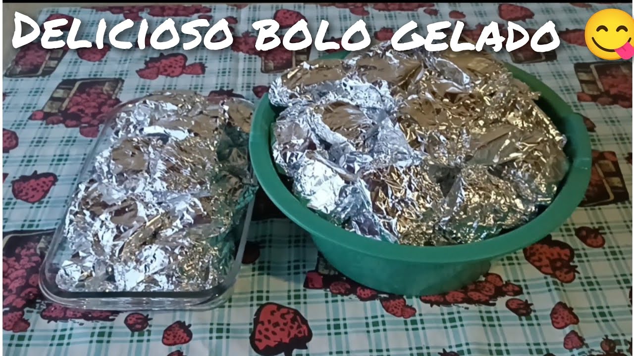 Bolo gelado delicioso 😋🍰( passo a passo ) - YouTube