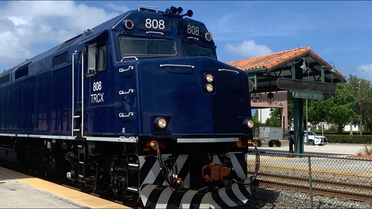 Tri-Rail F40 Rebuild 808 and More at Deerfield Beach - May 22, 2021 - YouTube