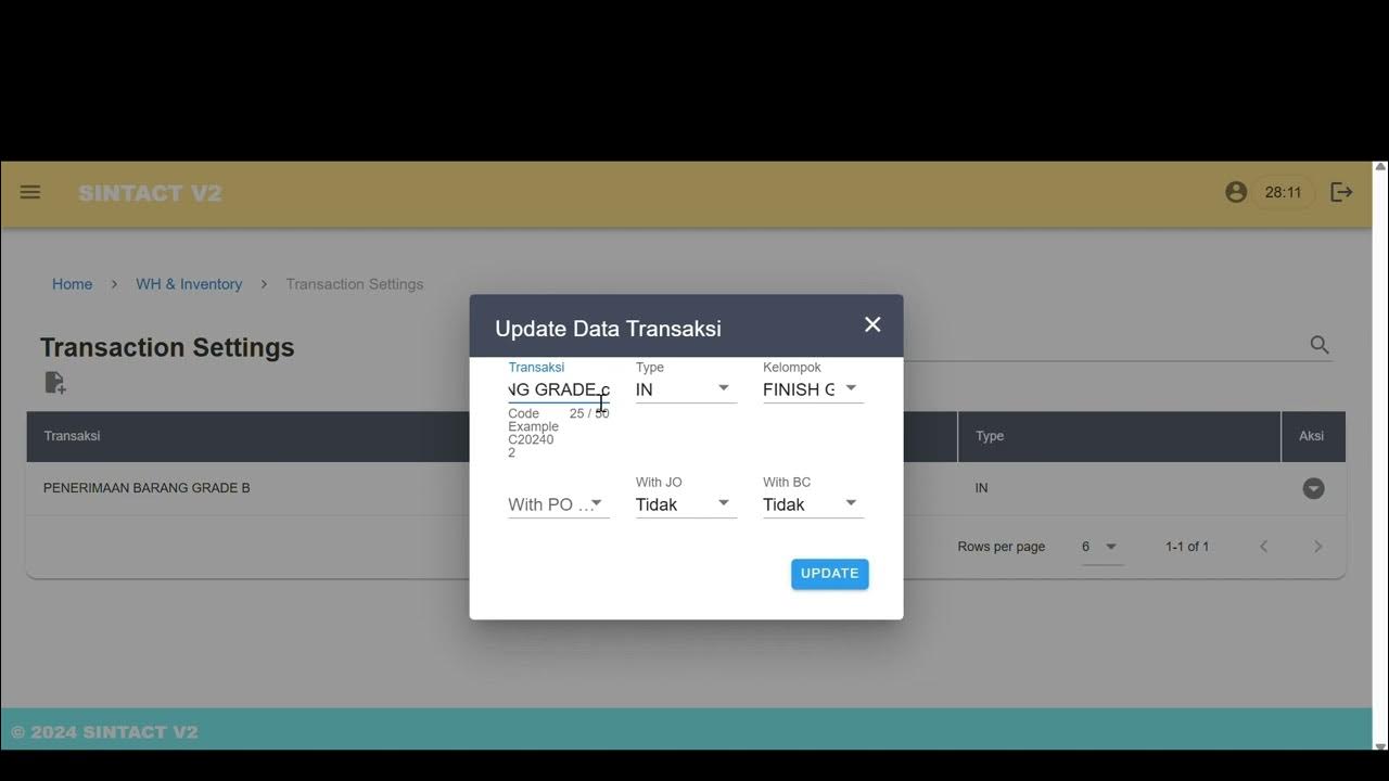 Inventory Part #1 - Setup Transactions - YouTube