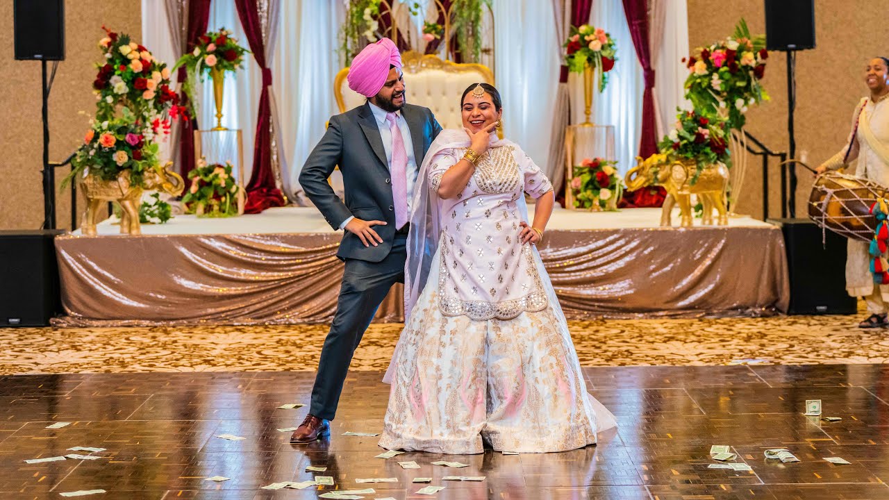 Best Indian Reception Punjabi Song Dance Performance | 2023 Indian ...