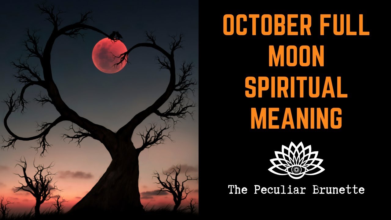 OCTOBER FULL MOON MEANING | HOW TO CELEBRATE THE BLOOD AND HUNTERS MOON ...