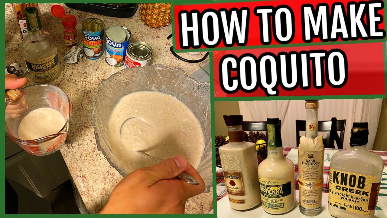 How to make Coquito! (The easy way) Vlogmas Day 23 - YouTube