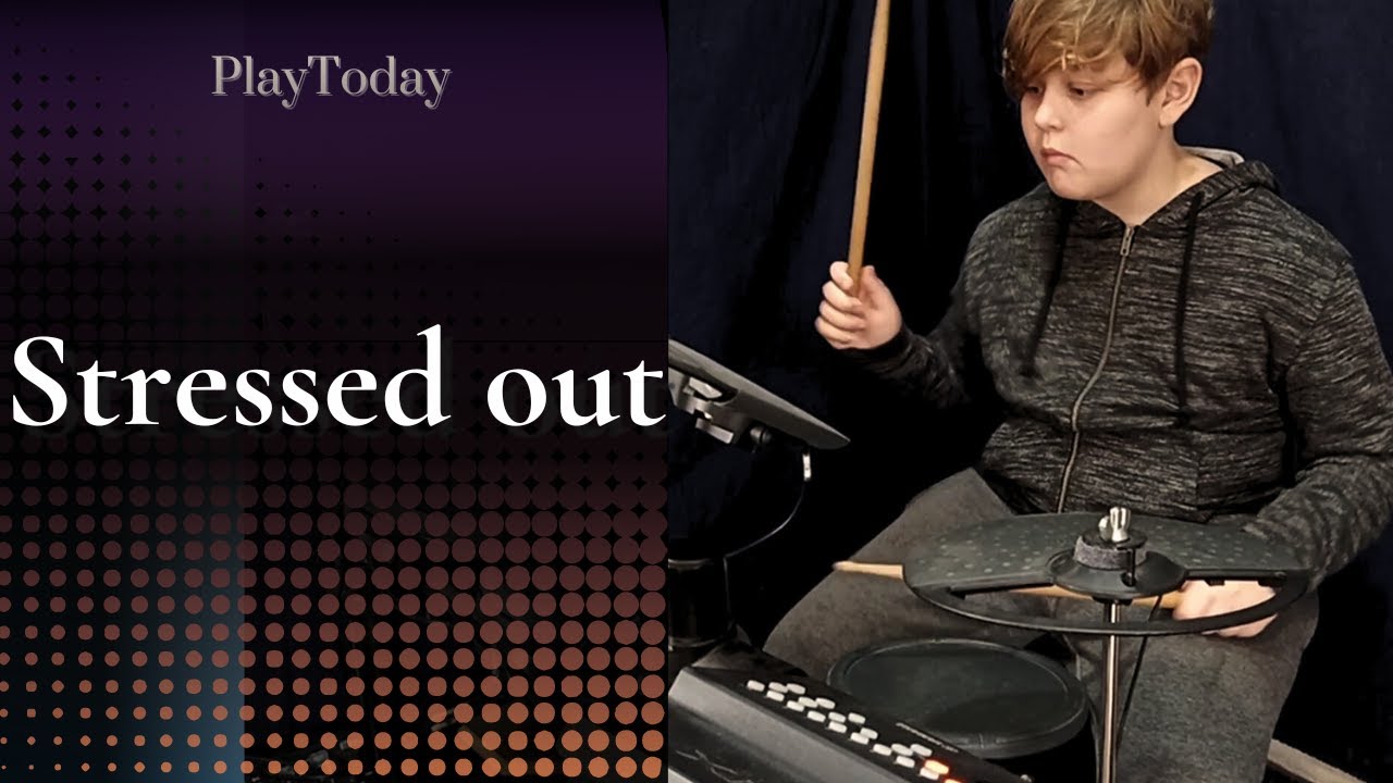 STRESSED OUT // drums cover - YouTube