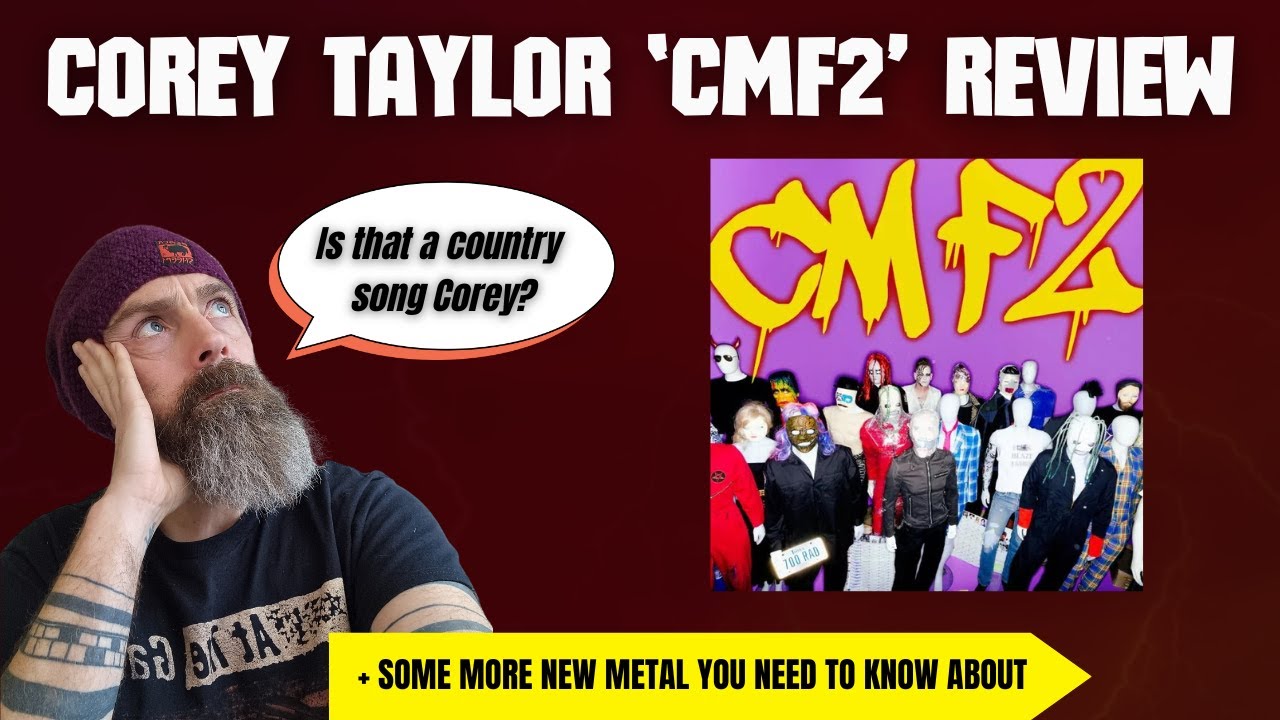 Corey Taylor - CMF2 - Album Review (BRAVE, WEIRD OR BOTH?) - YouTube