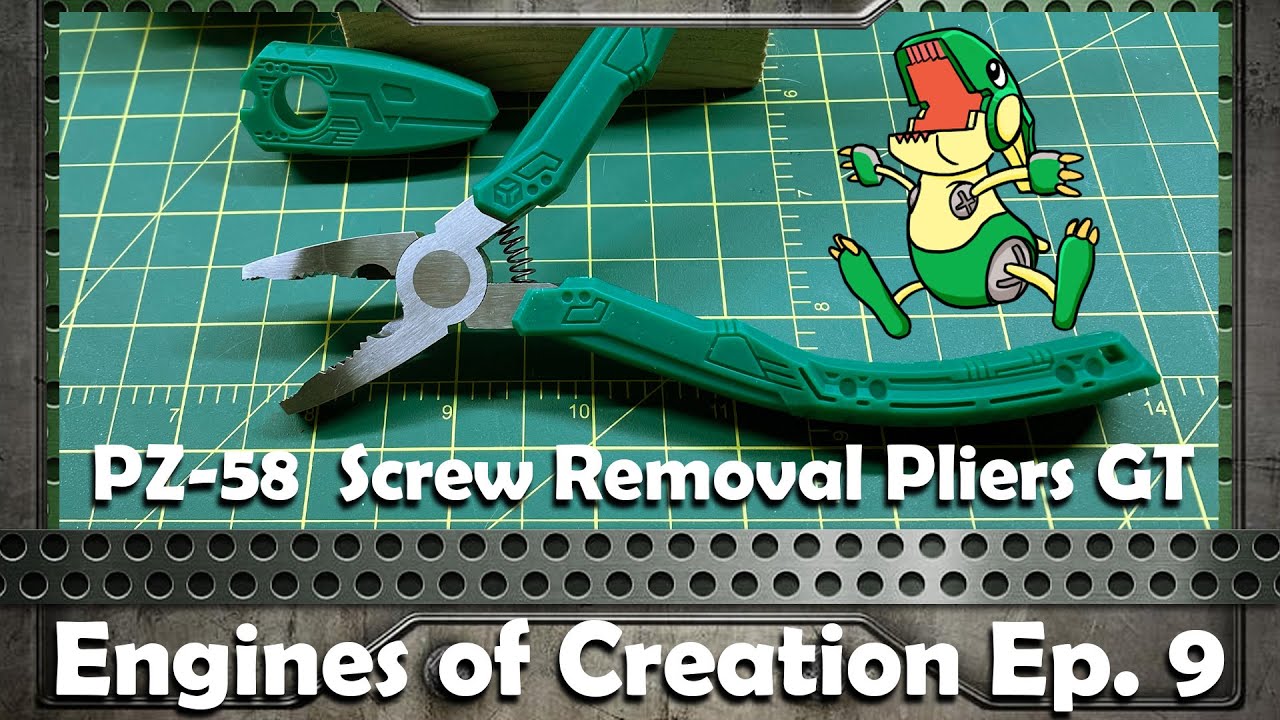 Engines of Creation Ep. 9 - Engineer Tool's PZ-58 Screw Removal Pilers ...