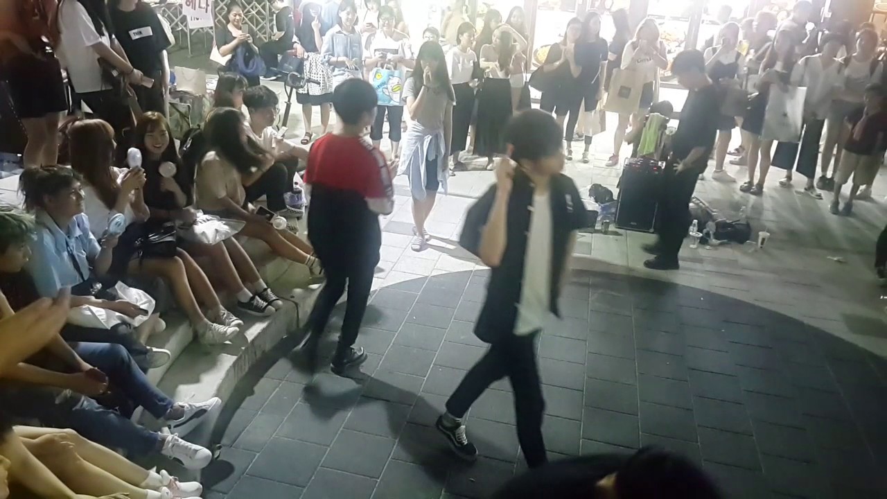 [댄스팀 포텐 4TEN] 도깨비 찬스 홍대댄스버스킹 20170802수 [KOREAN HONGDAE KPOP STREET ...
