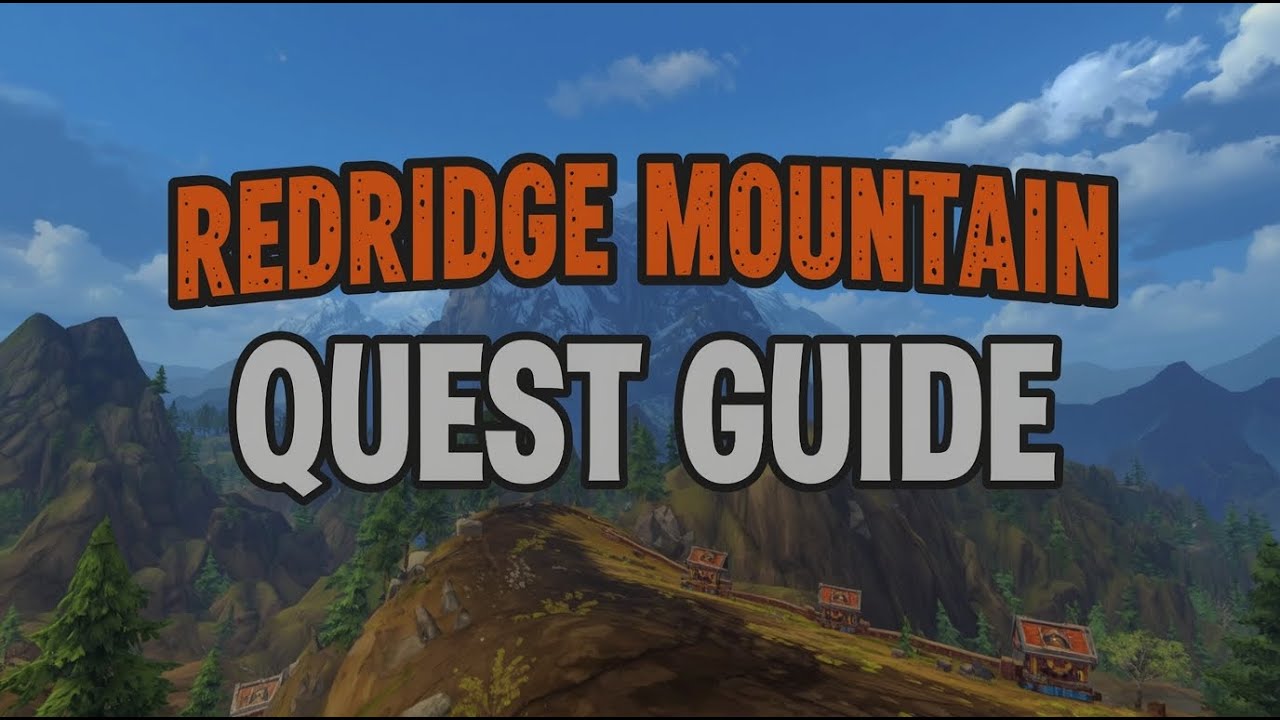 Redridge Mountains - A Free Lunch - WoW Questguide Classic - YouTube