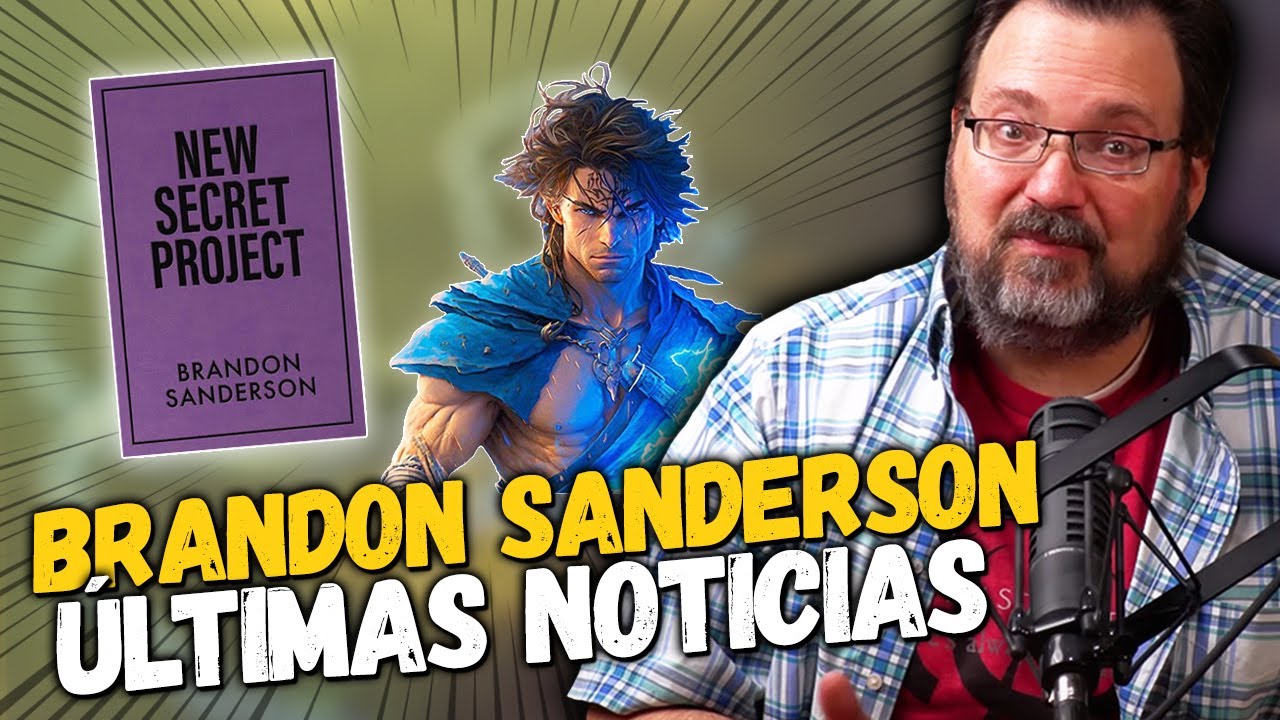 ANUNCIADO un nuevo PROYECTO SECRETO de BRANDON SANDERSON 😱📖 - YouTube