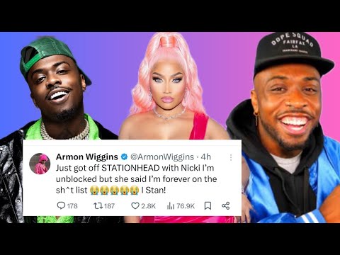 ‼️Nicki Minaj FORGIVES Armon Wiggins & Armon Wiggins joins Barbz SH ...