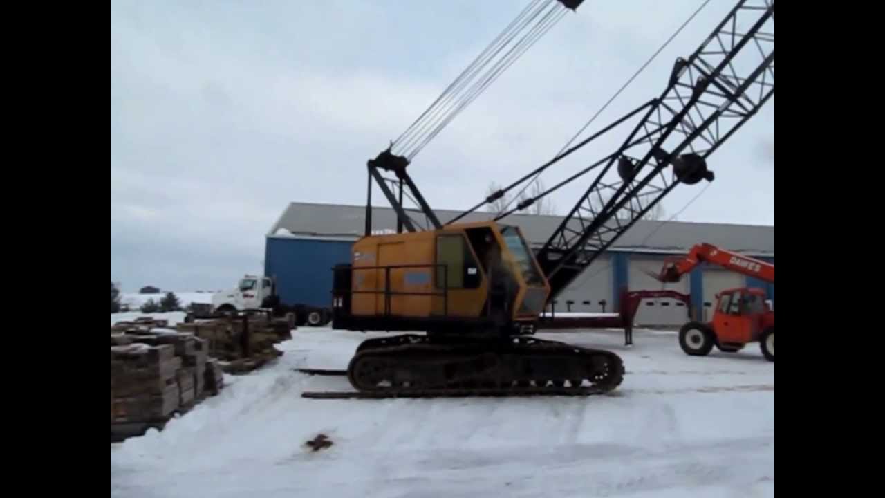 1981 American 5299A crawler crane for sale | sold at auction April 17 ...