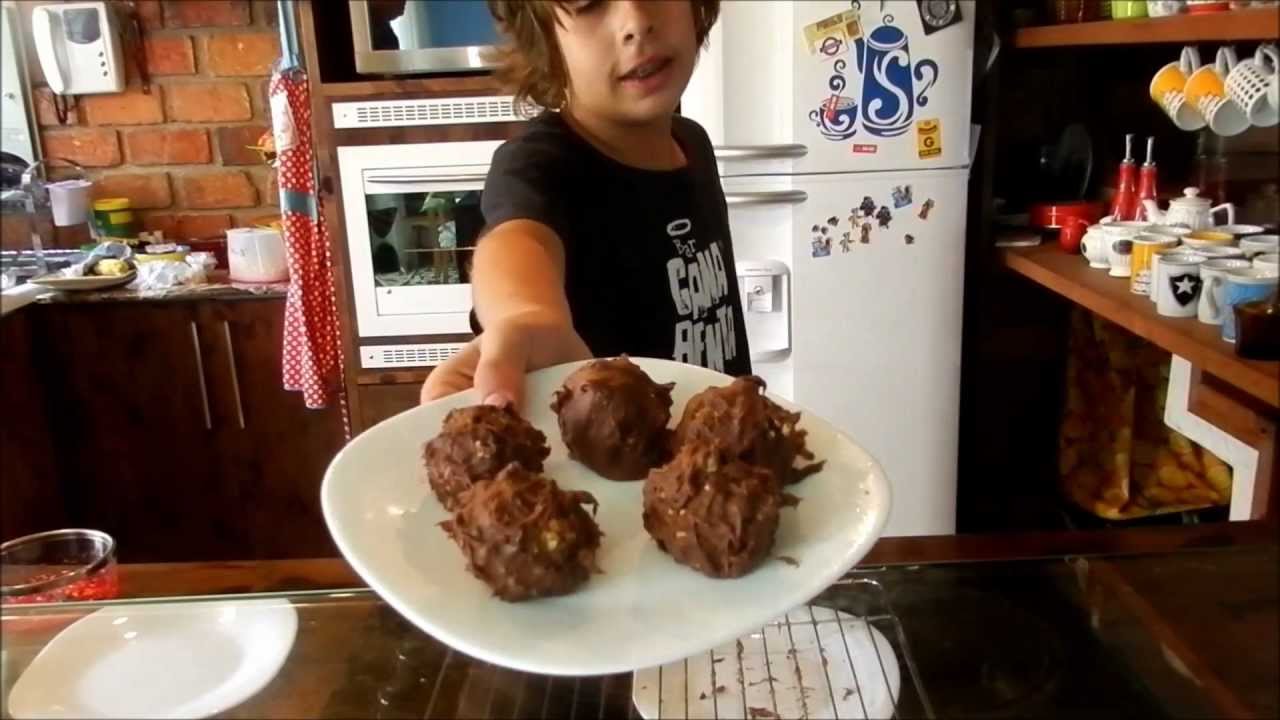 como fazer ferrero rocher - YouTube