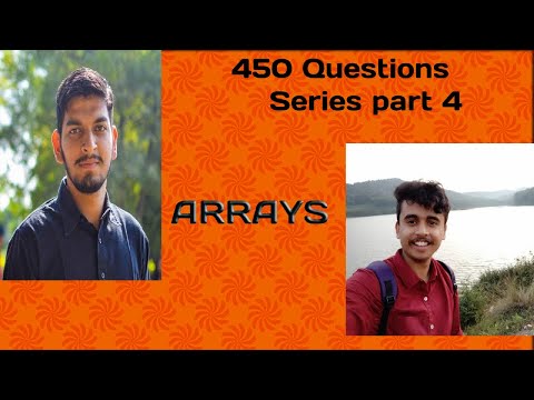 LOVE BABBAR 450 QUESTIONS SERIES | PART 4(ARRAYS) | DSA - YouTube