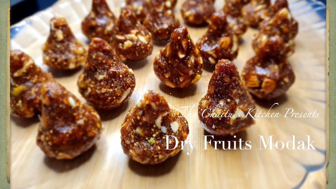 Dry Fruits Modak | Ganesh Chaturthi Special Recipe| Sugar free modak ...