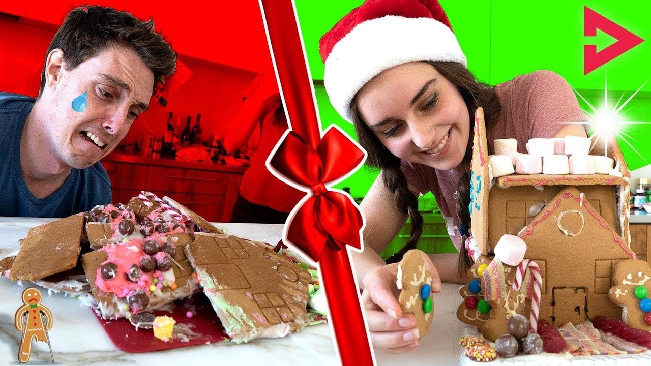 CLICKMAS GINGERBREAD CHALLENGE! Ft. Lazarbeam, Muselk, Loserfruit ...