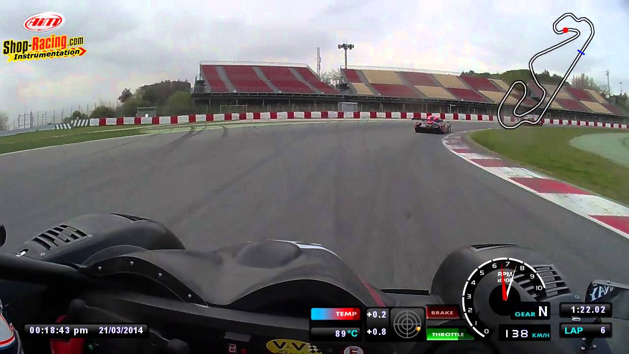 AiM Shop-Racing Smartycam HD Vdev Ligier CN Barcelone 2014 - YouTube