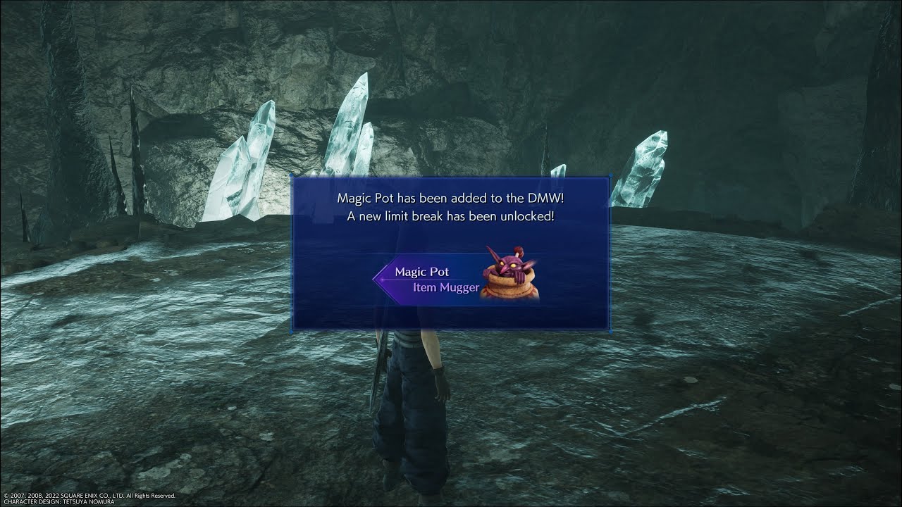 Crisis Core Reunion 005 - Master Mako Stone Miner and Magic Pot ...