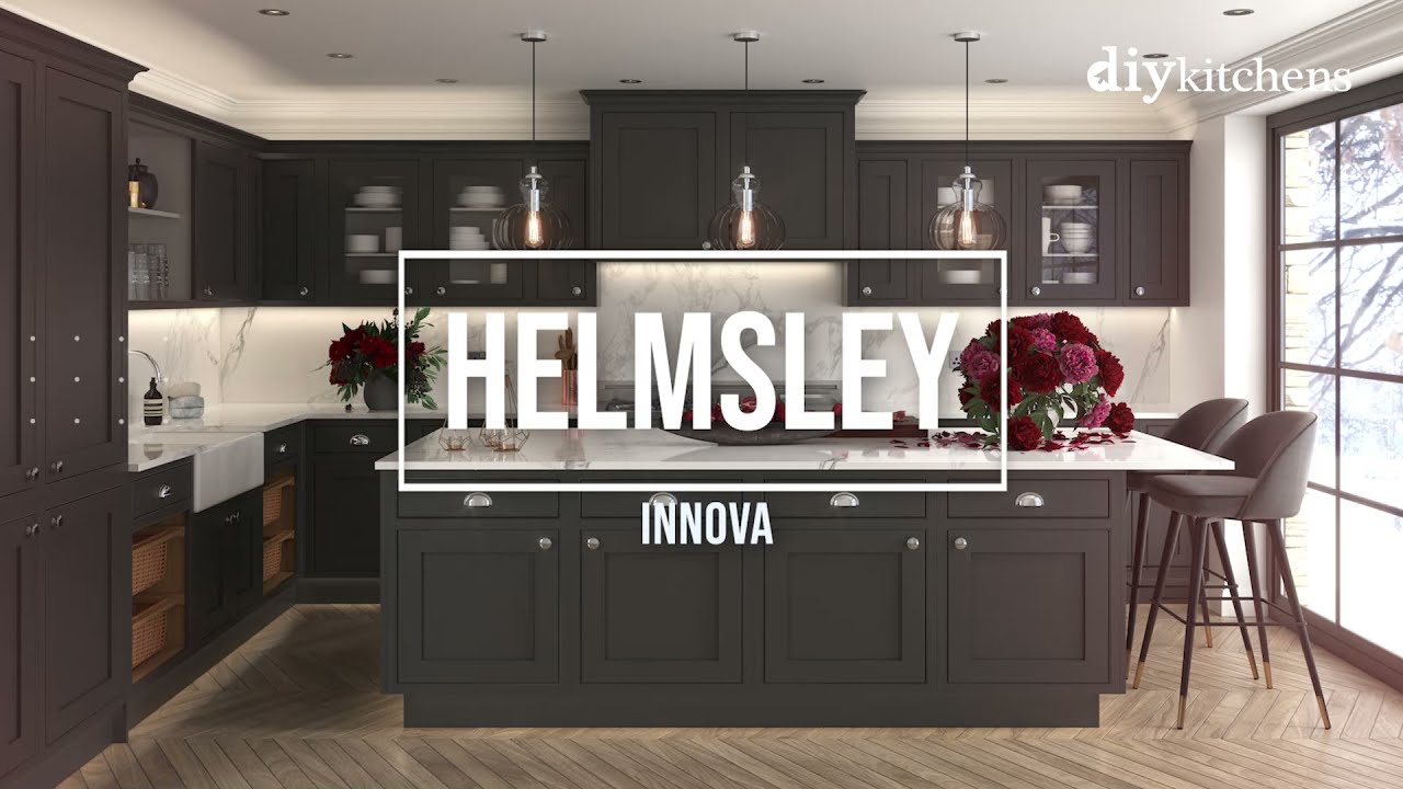 Helmsley (Solid Wood Inframe Kitchen) - YouTube