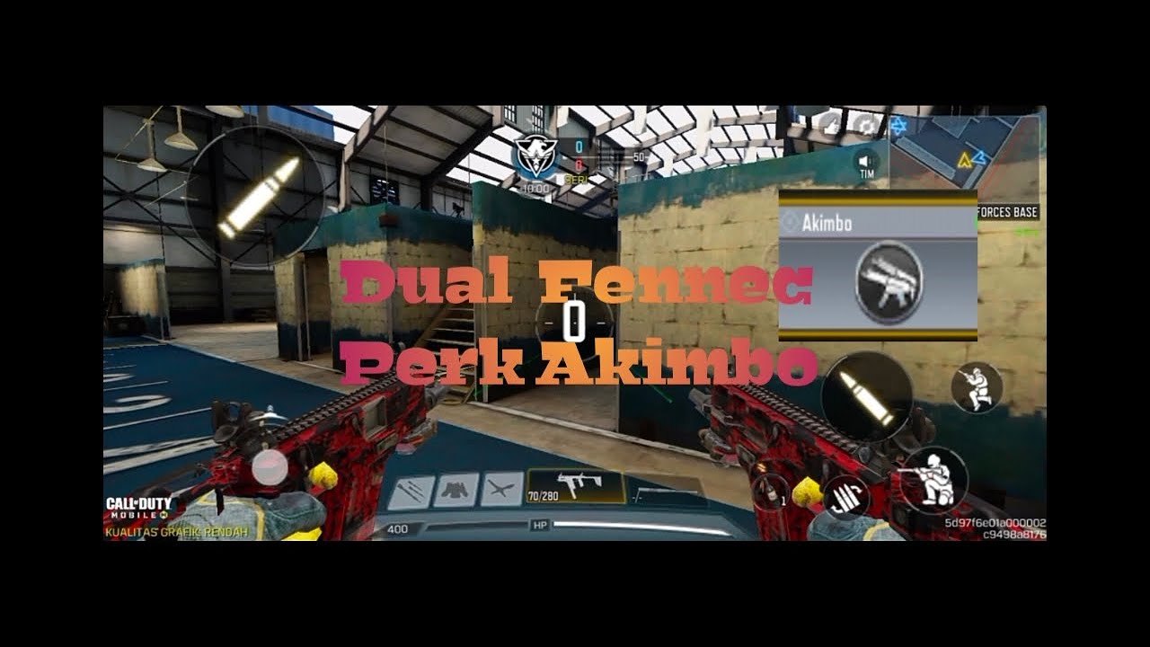 DUAL FENNEC PERK AKIMBO - COD MOBILE INDONESIA - YouTube
