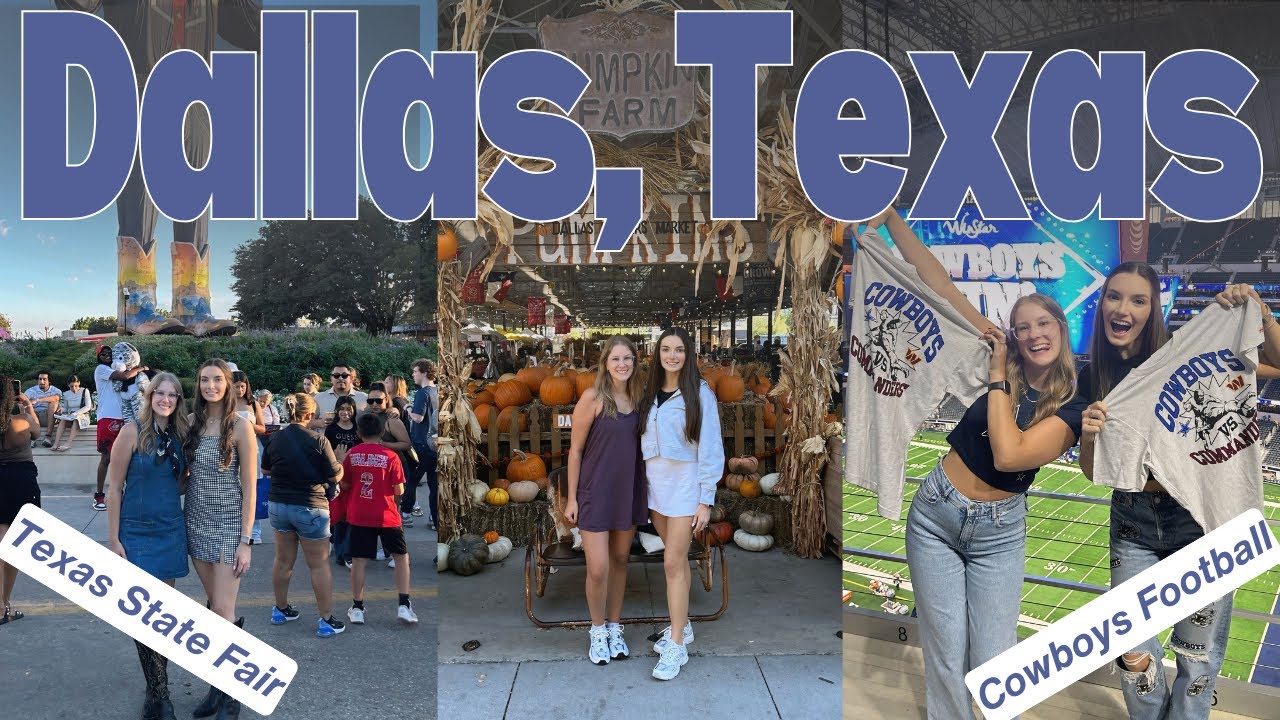 Dallas Weekend Vlog: Texas State Fair, Cowboys Game & Girls’ Weekend ...
