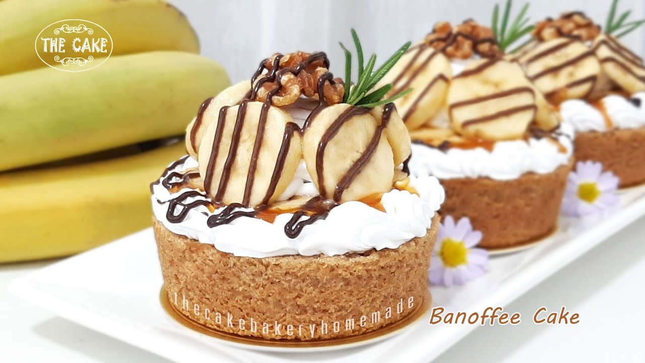 Banoffee Cake : By The Cake - YouTube