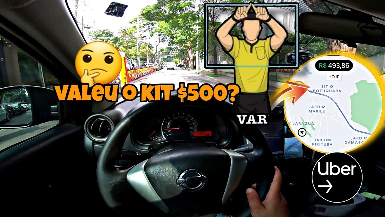 (Valeu a pena) Foquei nas corridas curtas e médias da Uber nessa terça ...