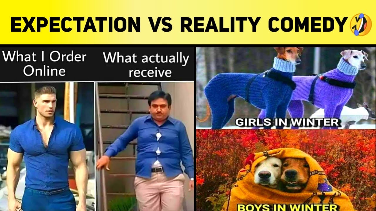 Expectation vs Reality Memes Part 4 வயிறு வலிக்க சிரிக்க இந்த காமெடி யை ...