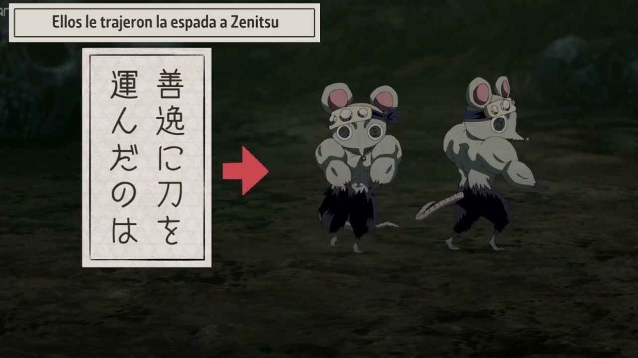 Los ratones ninjas de Tengen uzui, kimetsu no yaiba. - YouTube