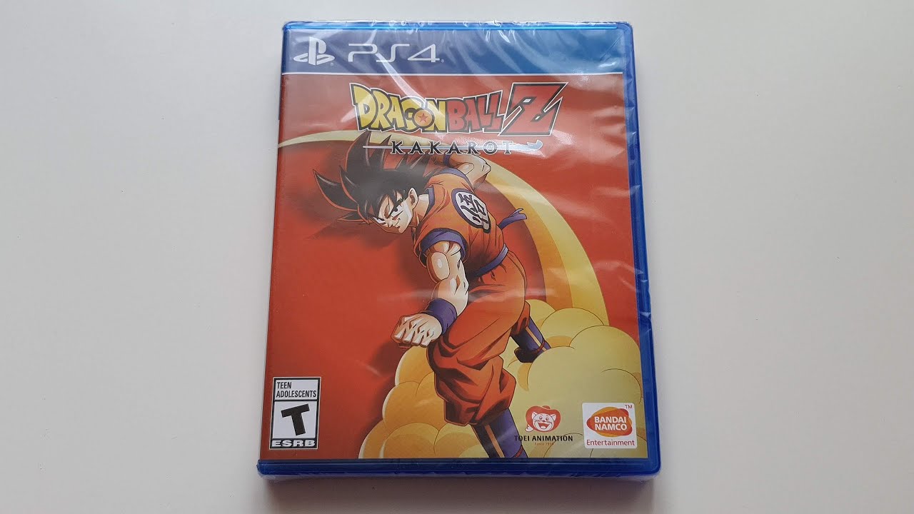Dragon Ball Z KAKAROT PS4 Unboxing - YouTube