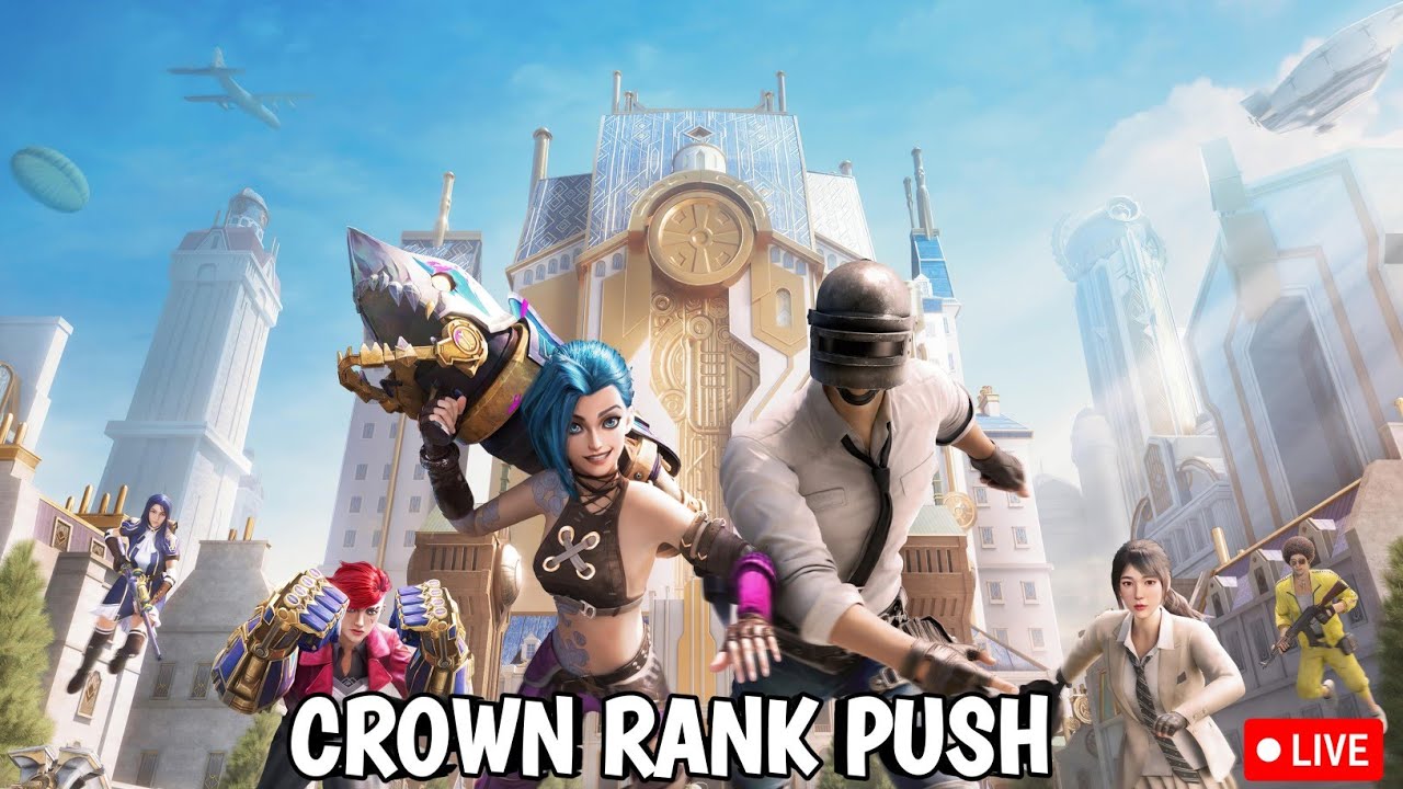 CROWN RANK PUSH IN BGMI LIVE || BGMI LIVE #shortslive #verticallive ...