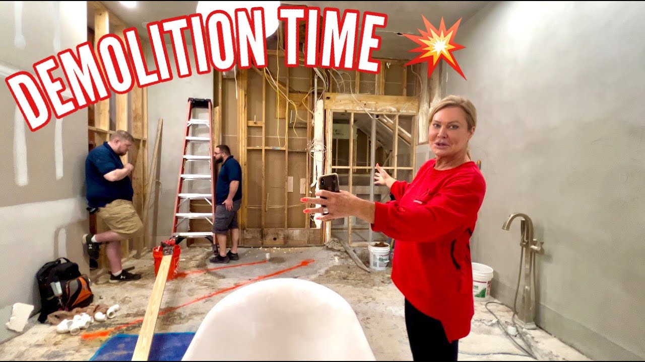 DEMOLITION TIME! - YouTube