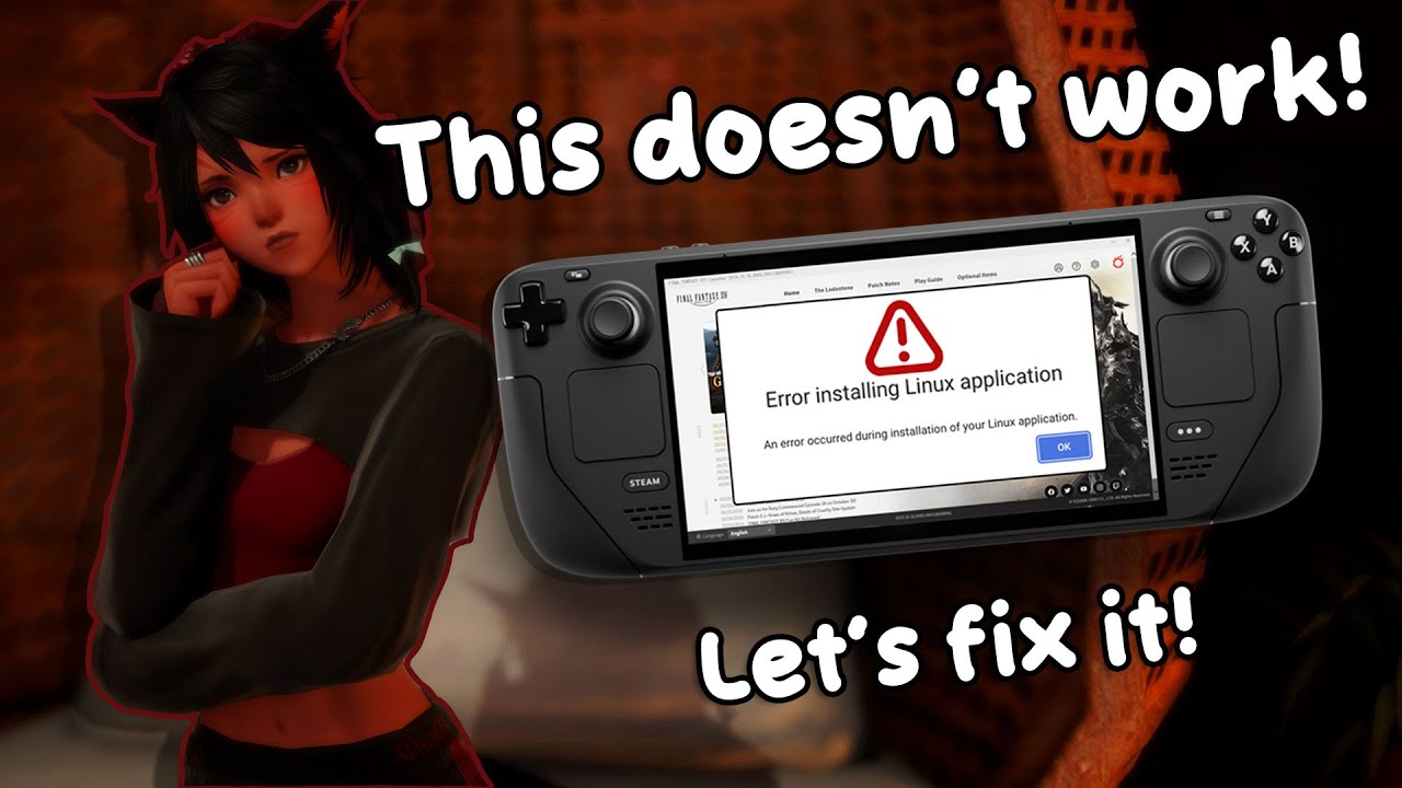 The REAL Way to Fix XIV Launcher on Steam Deck! - YouTube