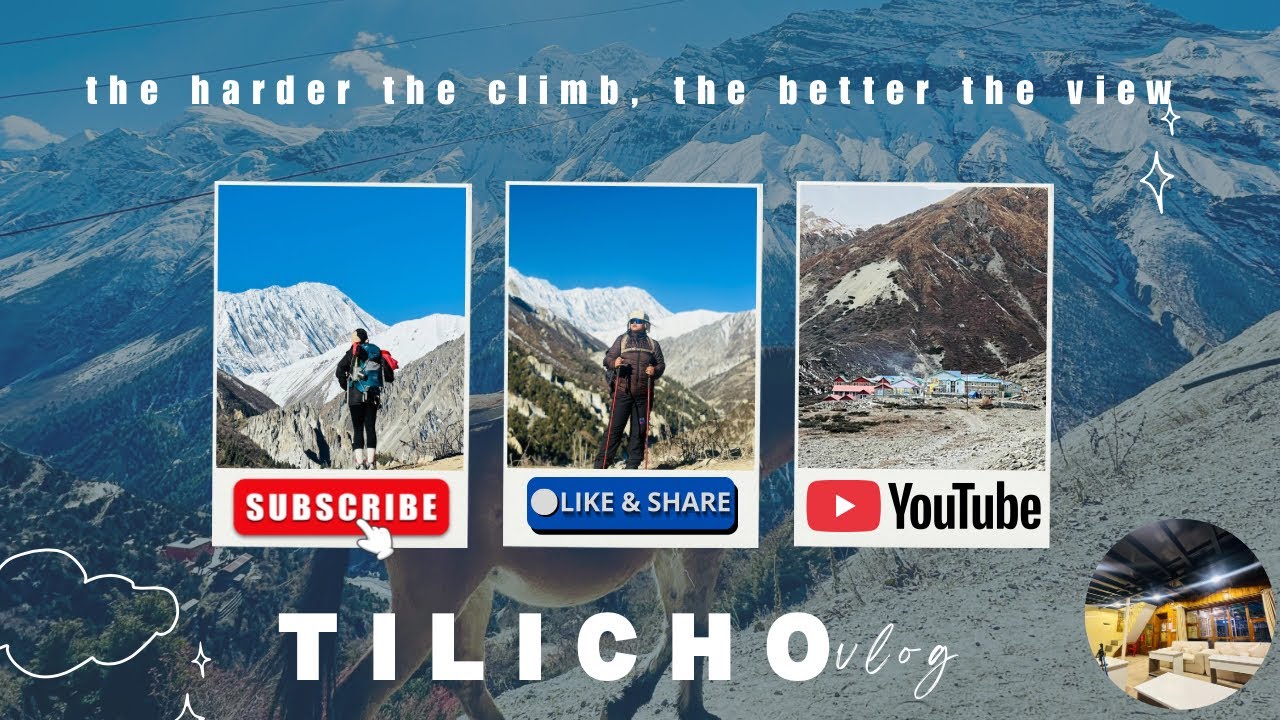 Tilicho trek part 2 // khangsar village to base camp // life time ...
