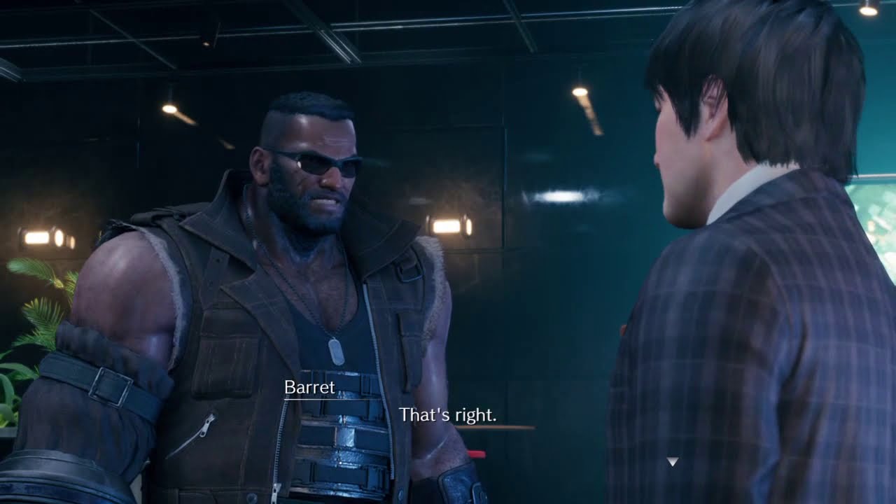 Ff7 remake ch16 shinra combat simulator - YouTube