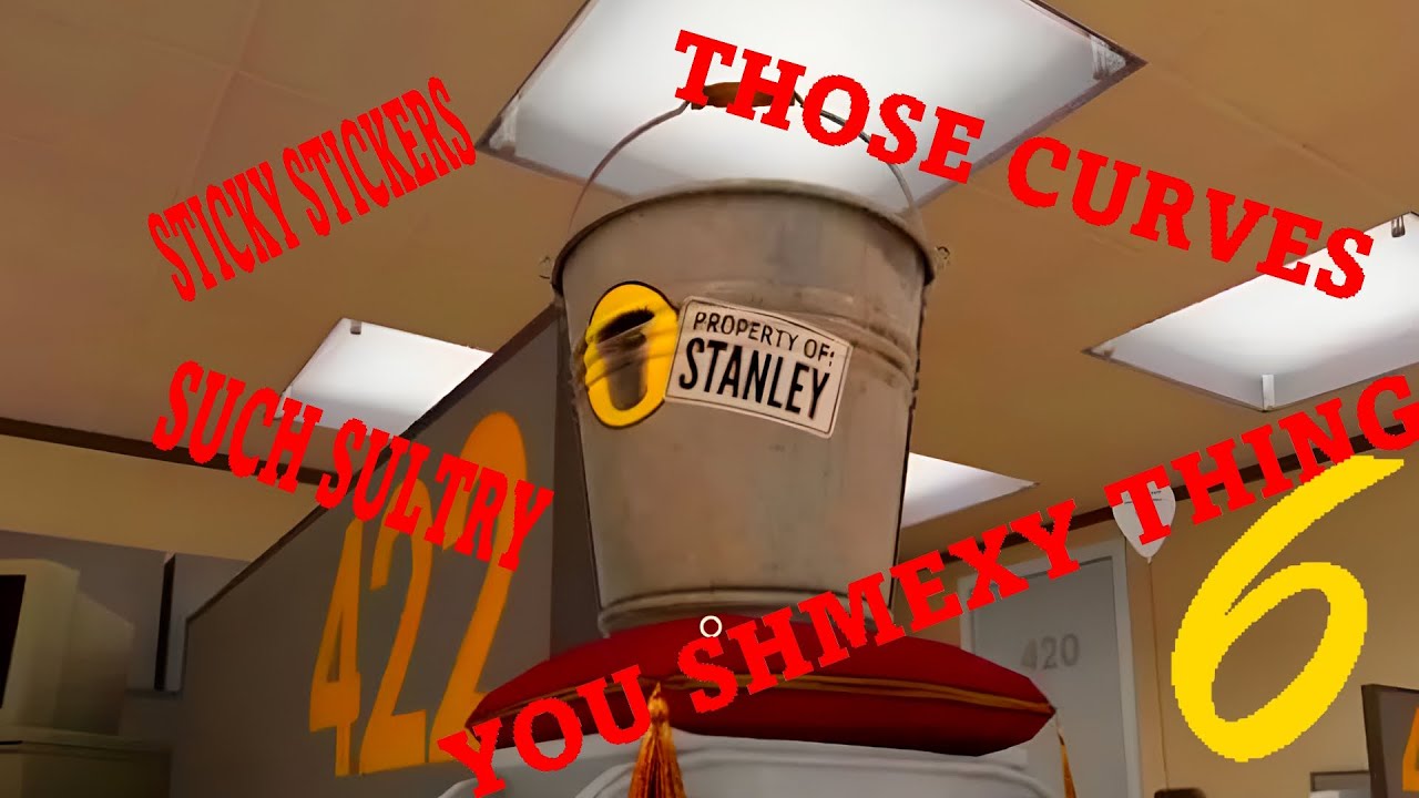 Sultryly Stickering a Sticky Bucket in the Stanley Parable Ultra Deluxe ...