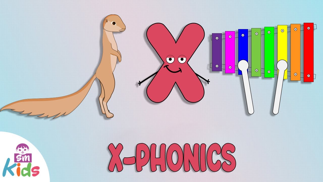 X Phonic Song for Children, Toddlers, Preschoolers in English - YouTube