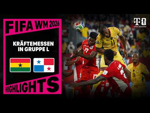 Ghana - Panama, Highlights mit Livekommentar | FIFA WM 2026 | MAGENTA TV