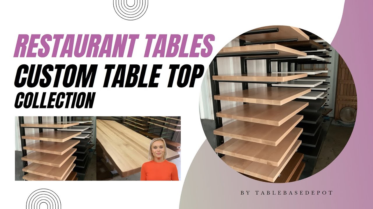 Luxurious Restaurant Table Tops for the Ultimate Dining Experience ...