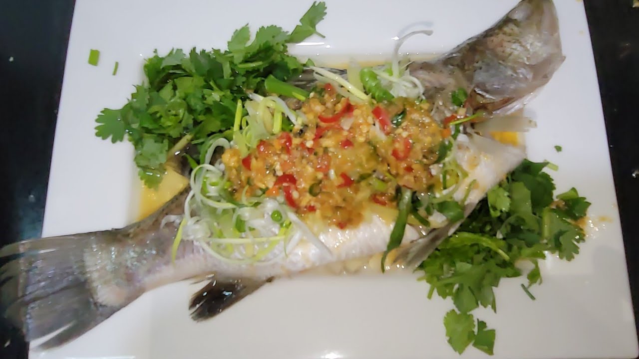 Thai style Steamed Fish - YouTube