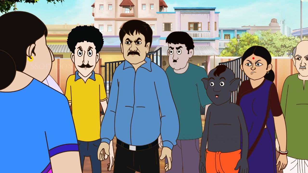 লুল্লু ভূতের অভিশাপ || Bangla Cartoon || Fairy Tales || Bengali ...