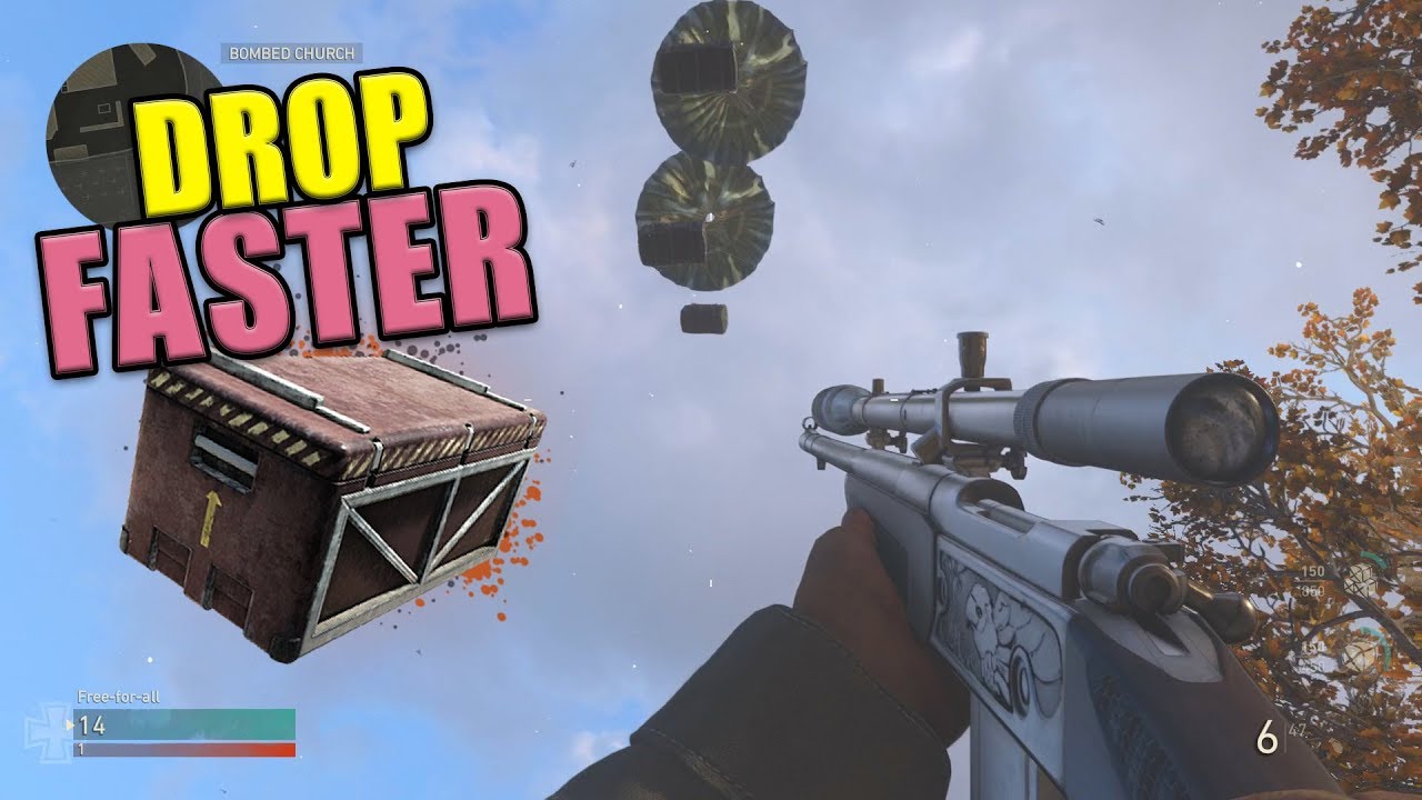How Make The Care Package Drop Faster | COD WW2 Quick Tip - YouTube