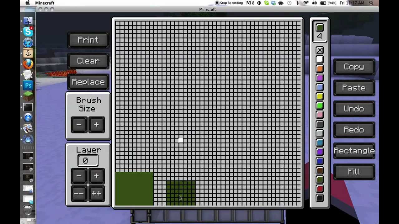 Minecraft: Printer Block Mod - YouTube