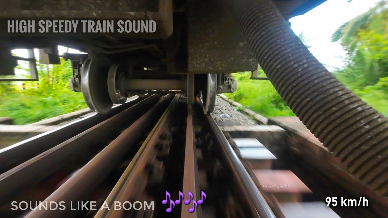 Time for Speedy Train Bogie Wheels Experience on Dual Gauge Track. 99 ...
