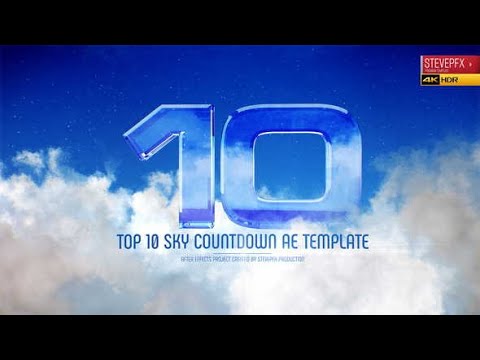 Top 10 Sky Countdown After Effects Project Motion Graphics Template ...