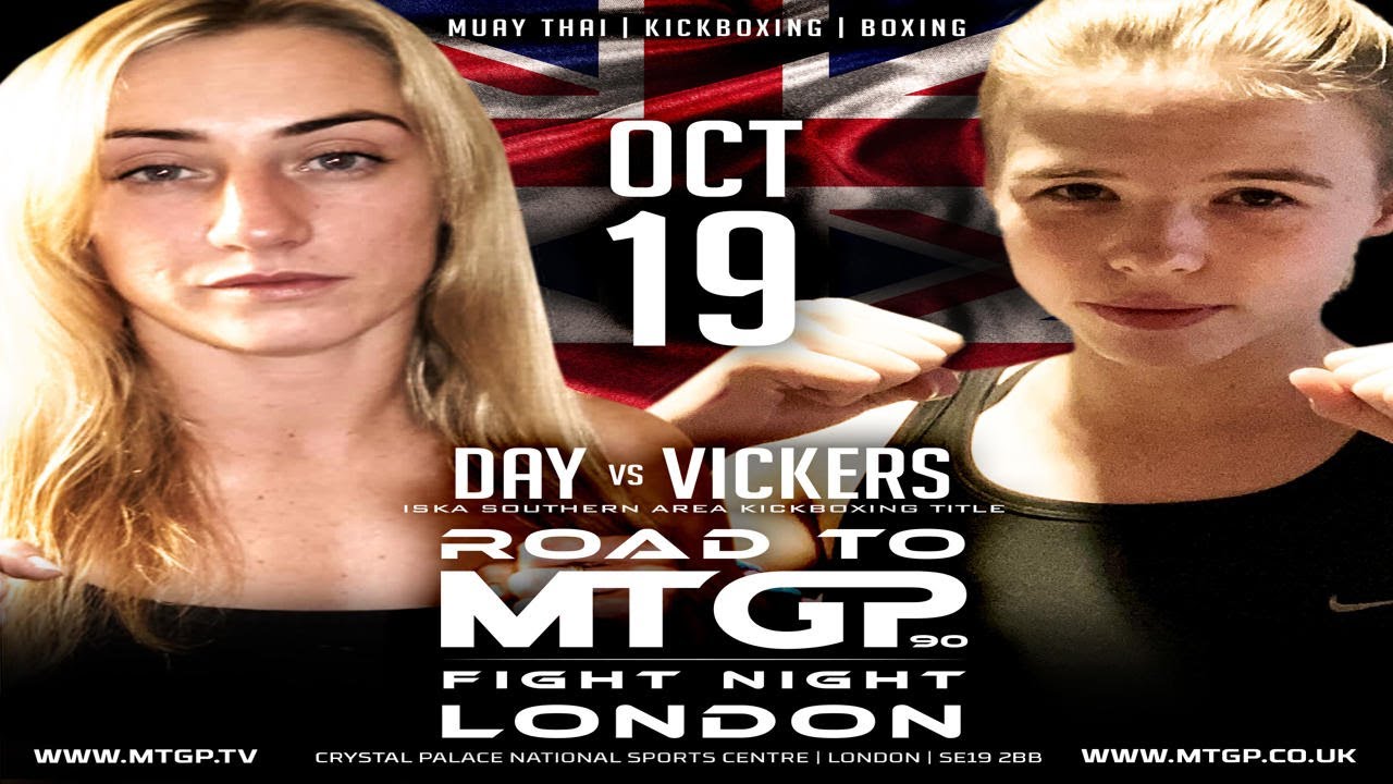 Sara Day vs Anna Vickers //Prelims//MTGP x BXGP Fight Night 90//19.10. ...